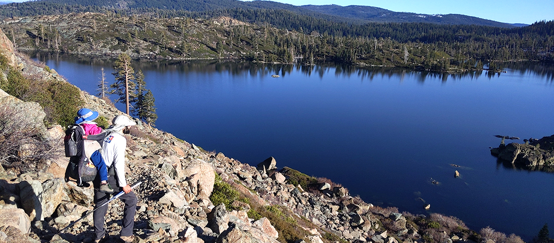 Mount Elwell in the Lost Sierras - Base Camp Reno