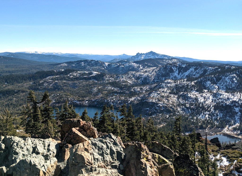 Mount Elwell in the Lost Sierras - Base Camp Reno